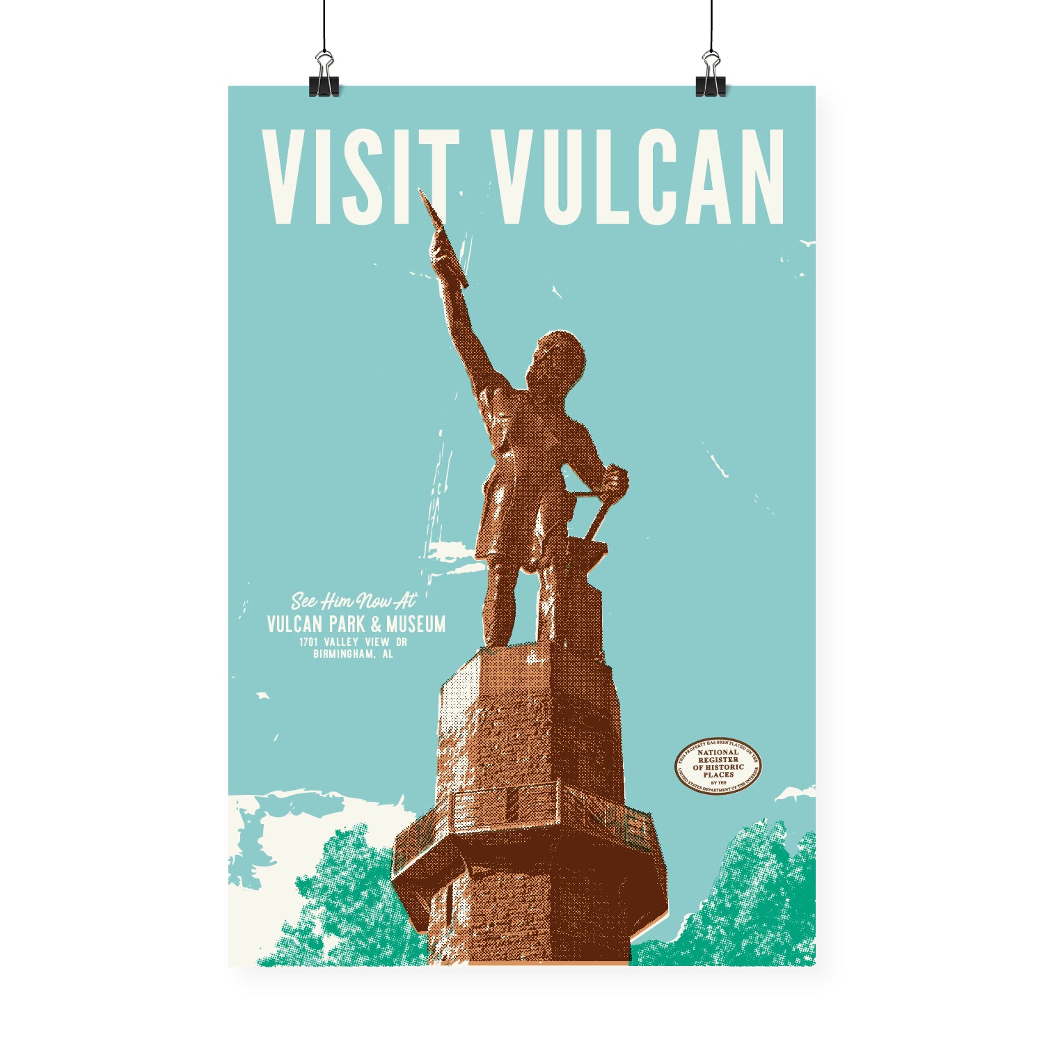 "Visit Vulcan" Print – Yellowhammer Creative